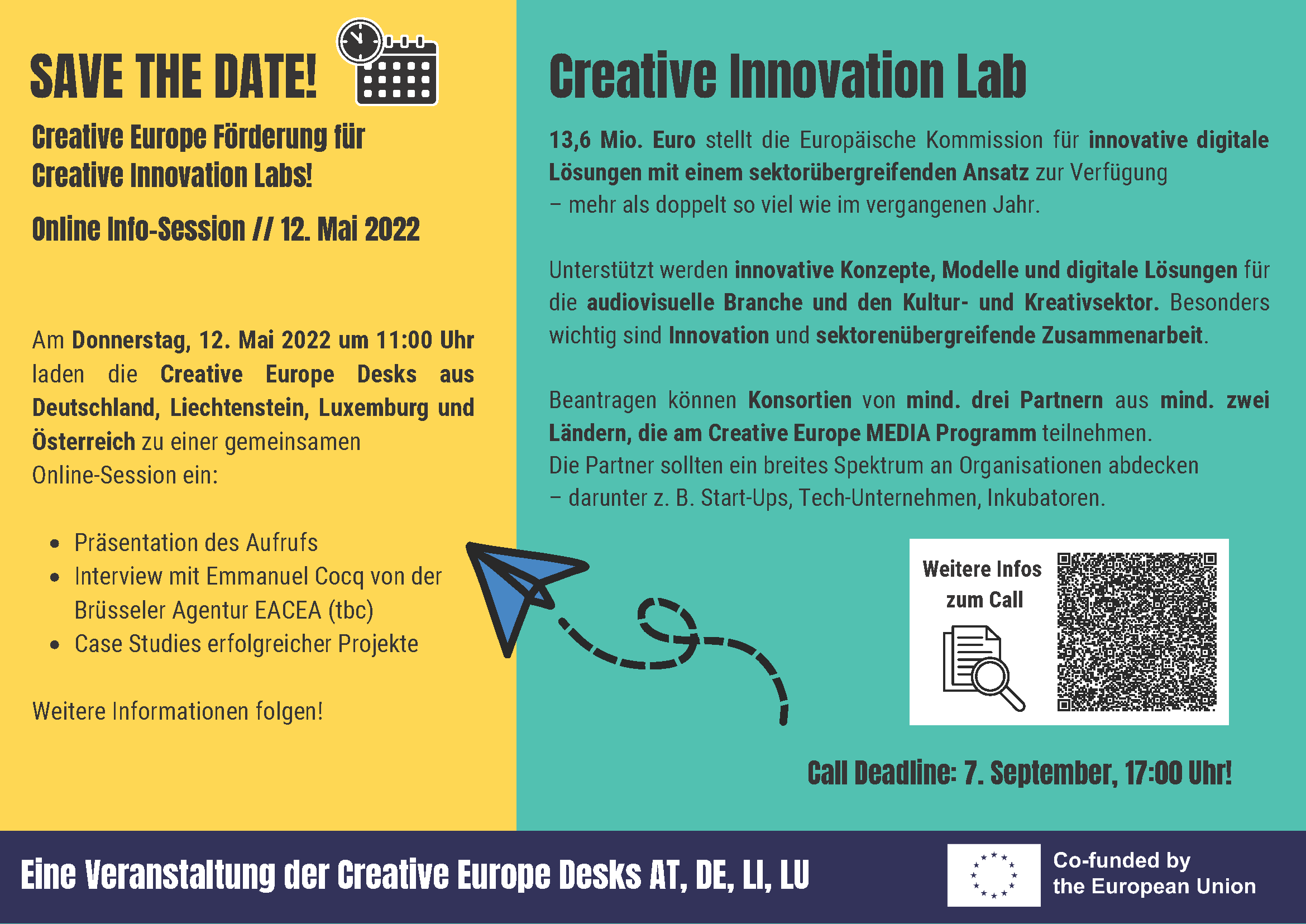 Creative Innovation Lab - Online Info-Session - Creative Europe