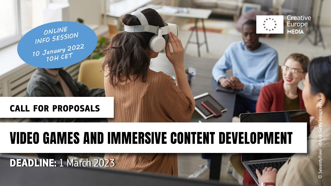 Information session - Video Games & Immersive Content Development ...