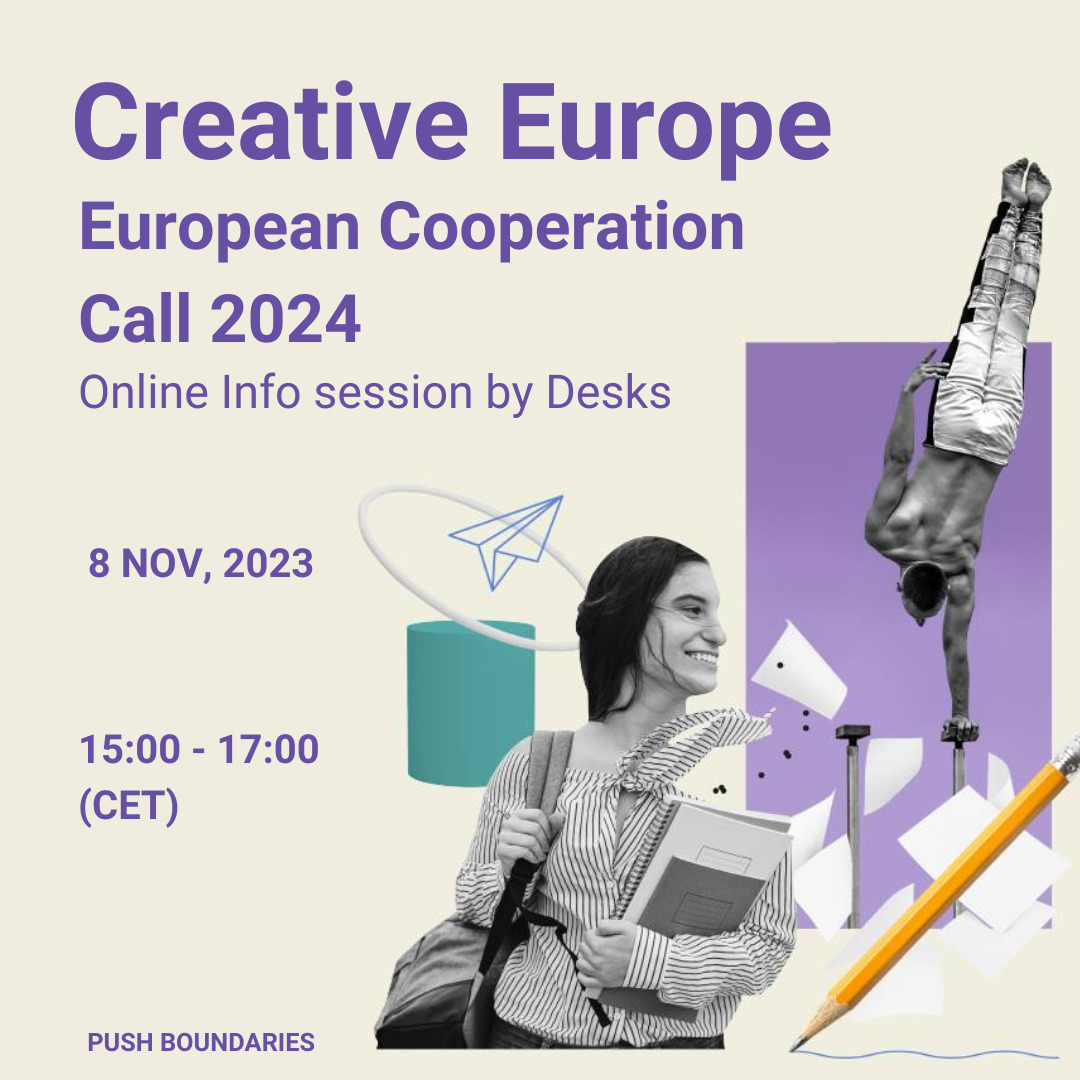 Webinar | European Cooperation Projects 2024 - Creative Europe