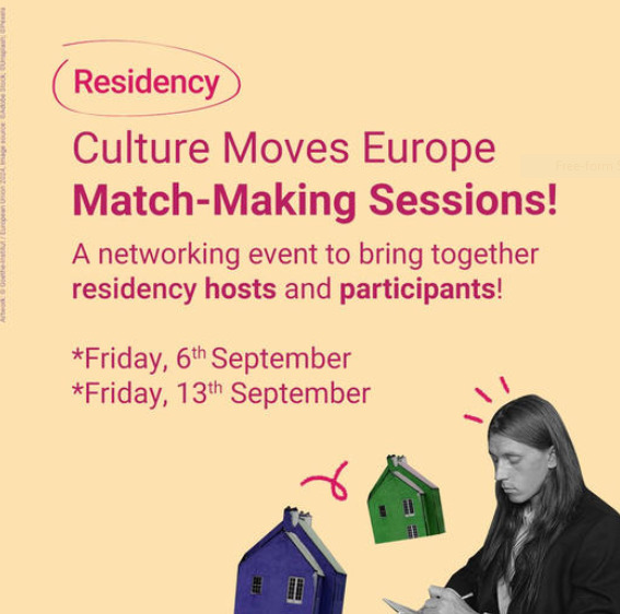 Matchmaking sessions | Culture Moves Europe Residencies - Creative Europe